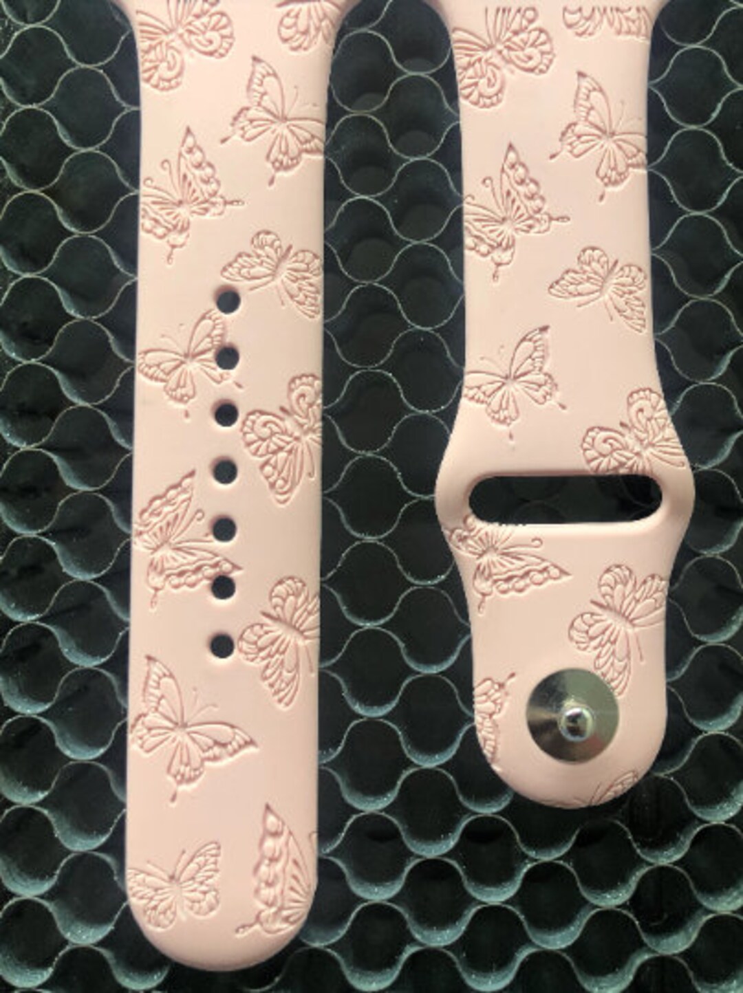 Butterflies Laser Engraved Smartwatch Bands - Etsy