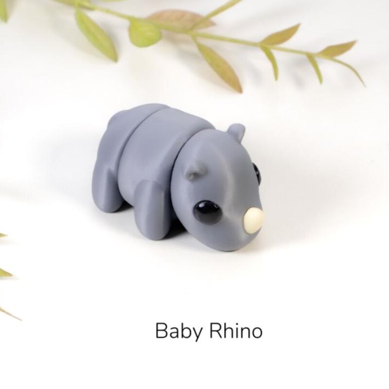 Rhino Print - Etsy