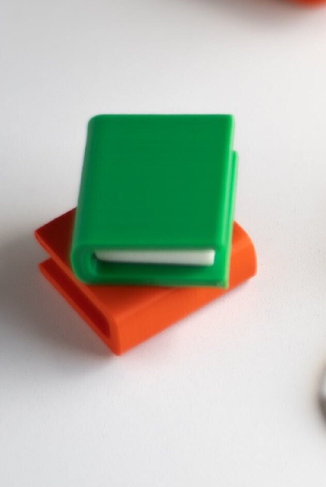 Tiny Book Keychain 3D Printed - Etsy