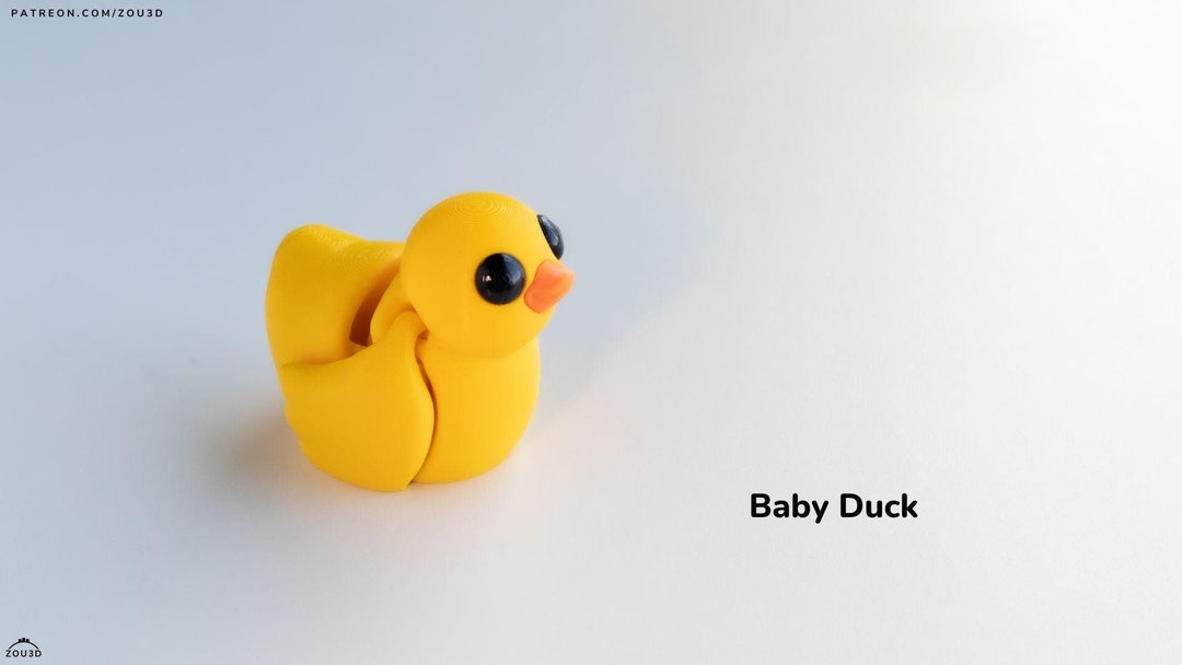 Baby Duck 3D Printed - Etsy
