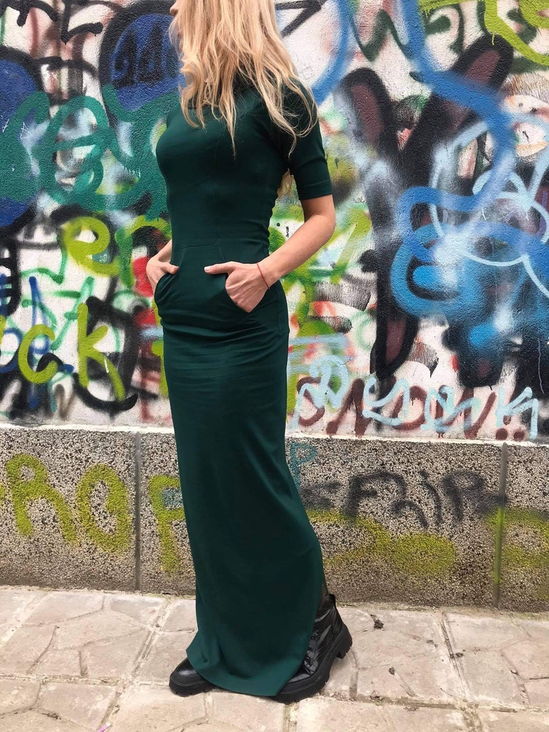 Handmade Dress Fashion Dress Long Dress Loose Dress Casual - Etsy