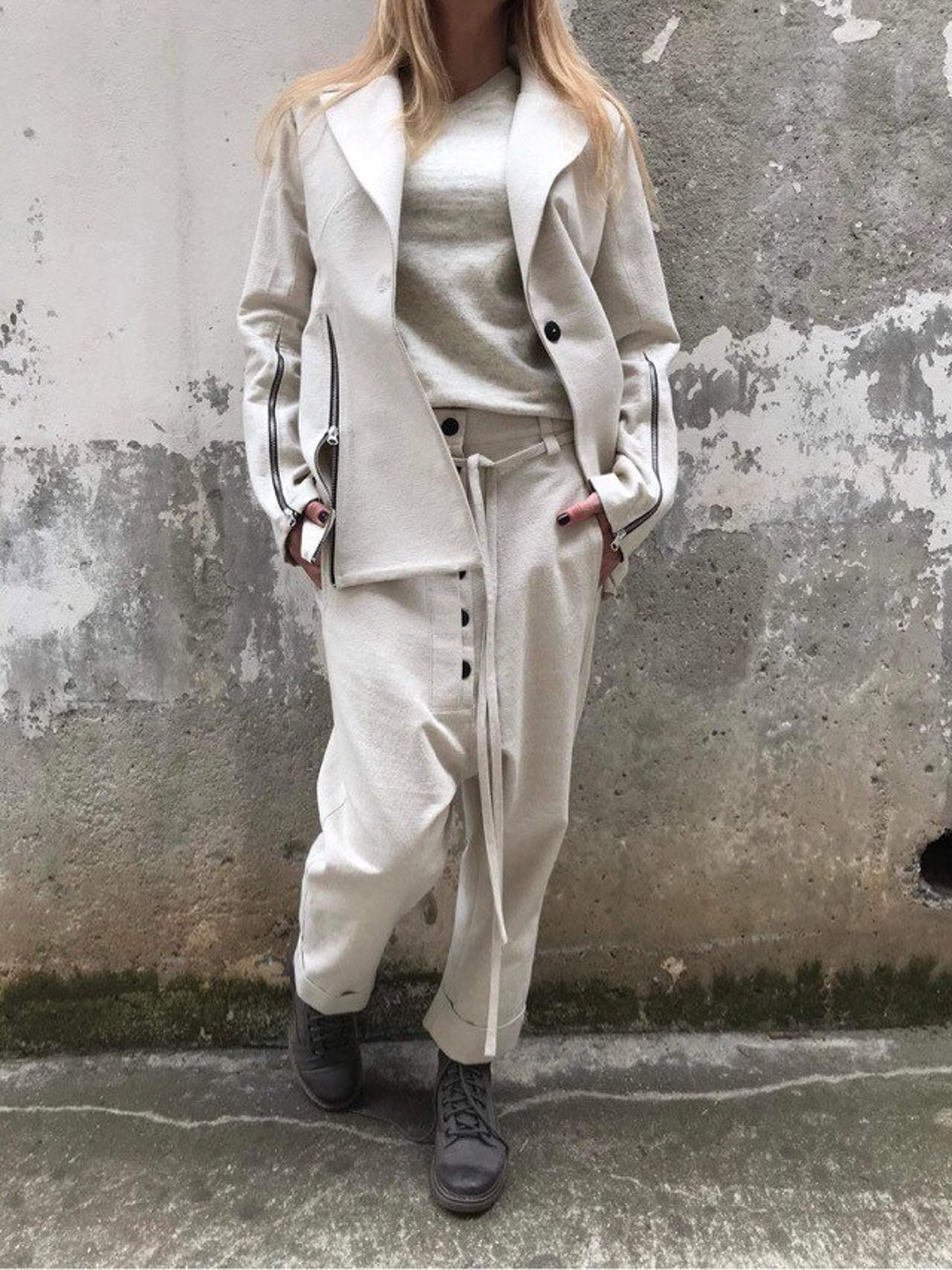 Women Linen Set Linen Pants Designer Sports Set Sleeveless - Etsy