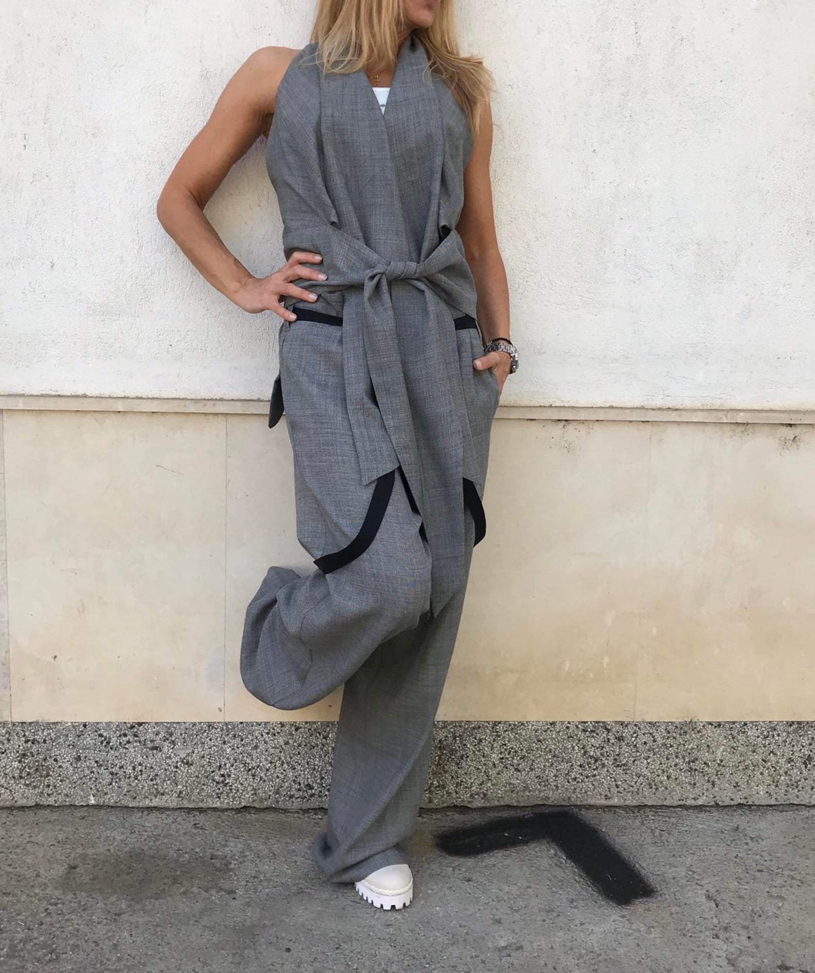 Linen Designer Outfit Linen Suit Deisgner Fashion Stylish - Etsy