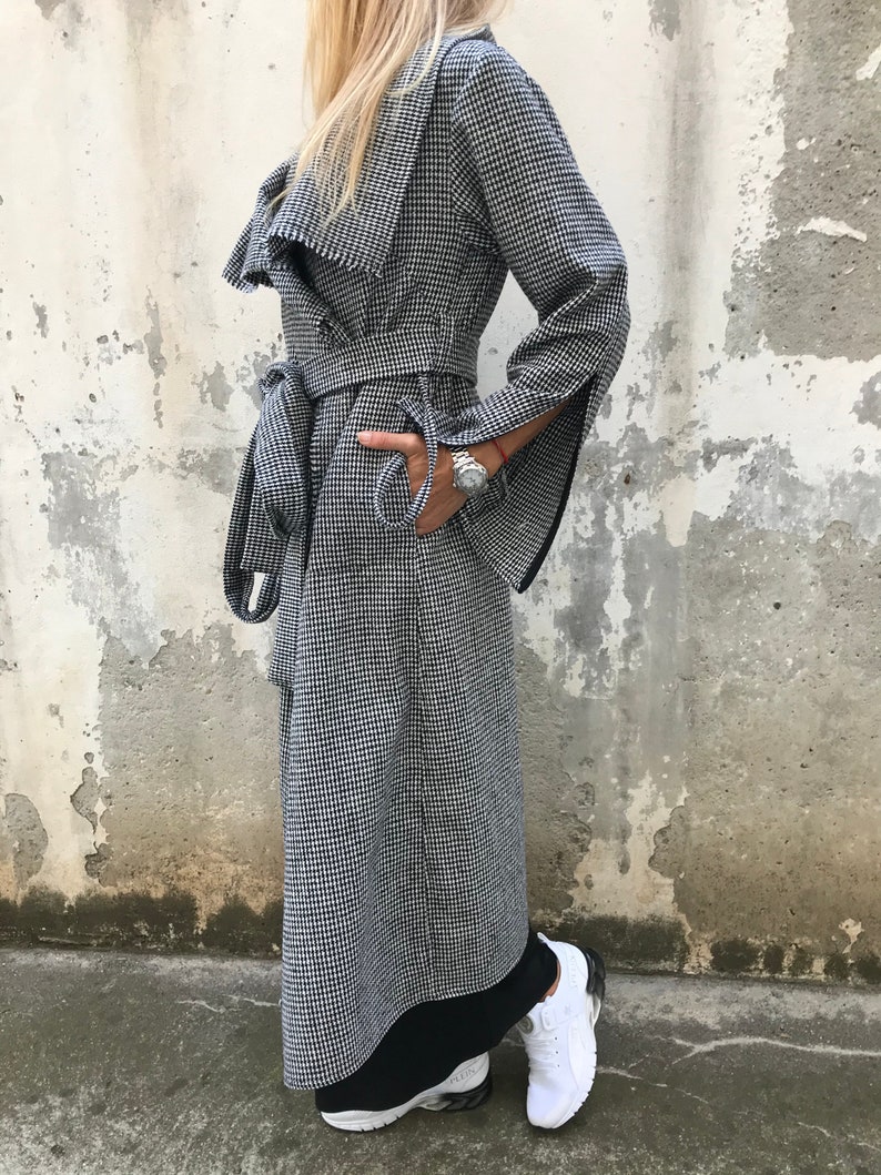 Women Asymmetric Coat Wool Coat Winter Jacket Autumn Coat | Etsy