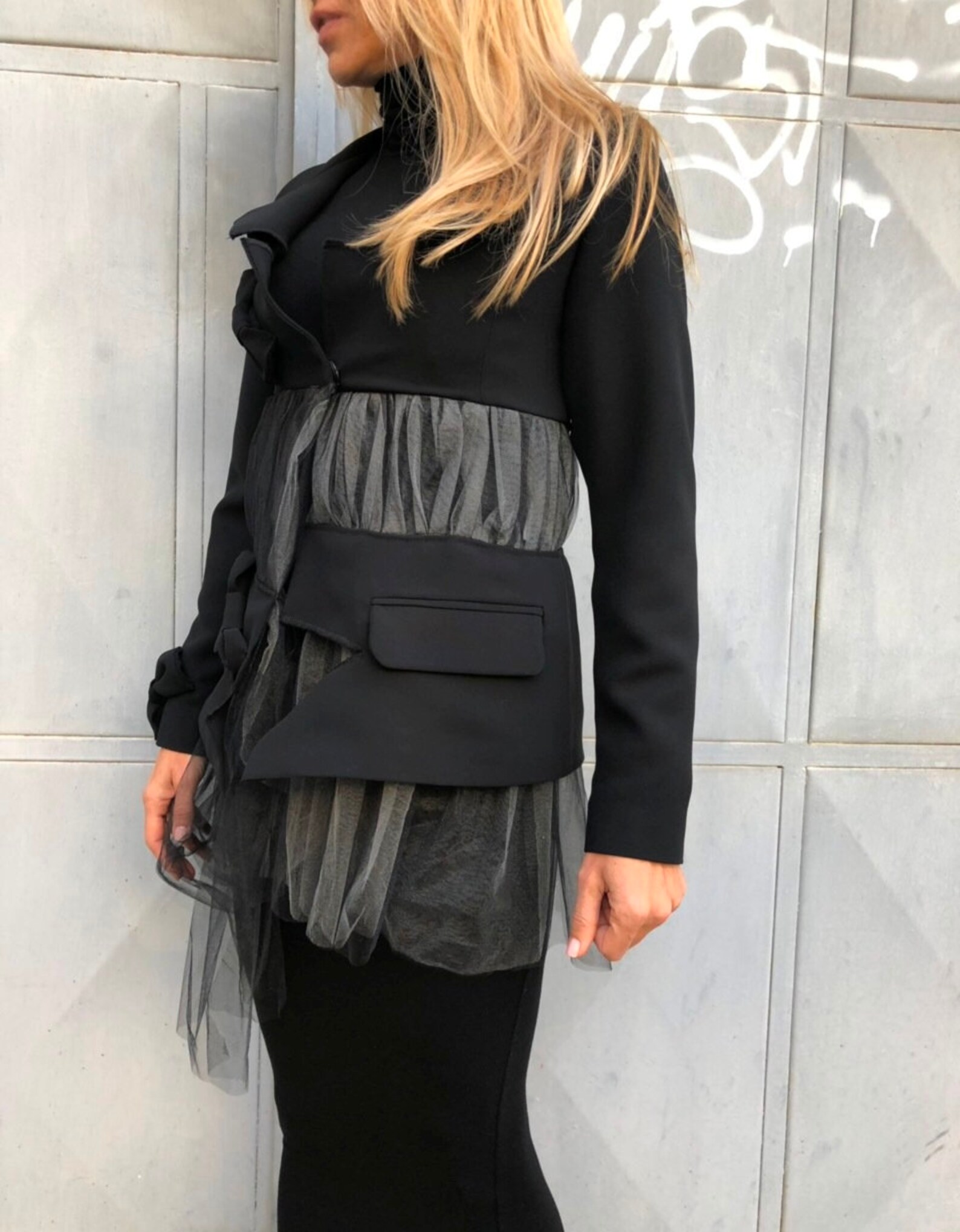 Extravagant Mesh Blazer Women Fashion Blazer Formal Blazer - Etsy