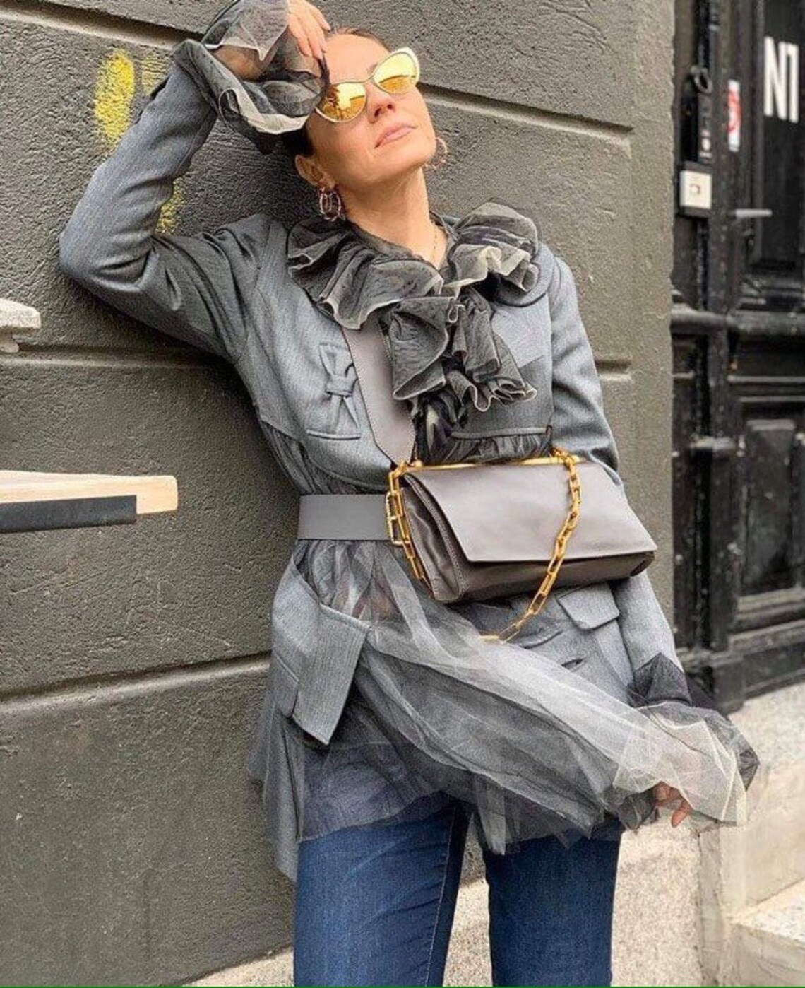 Extravagant Mesh Blazer Women Fashion Blazer Formal Blazer | Etsy