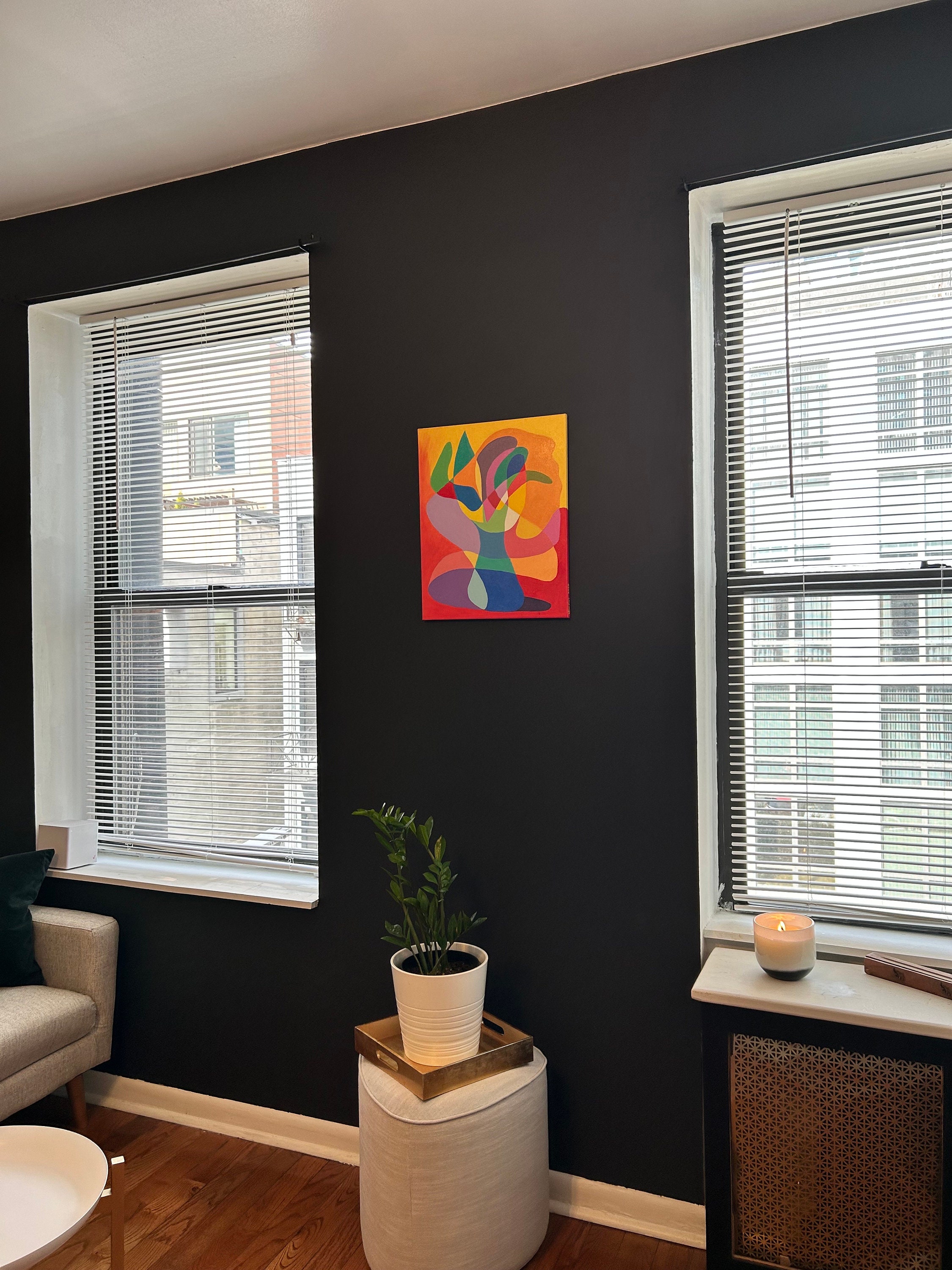 Arabesca 4 Original Acrylics Painting on Canvas, Real Art From Real ...