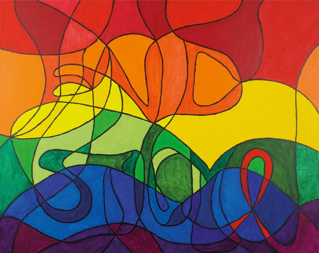 End Stigma Original Acrylic Painting on Canvas, Real Art From Real ...