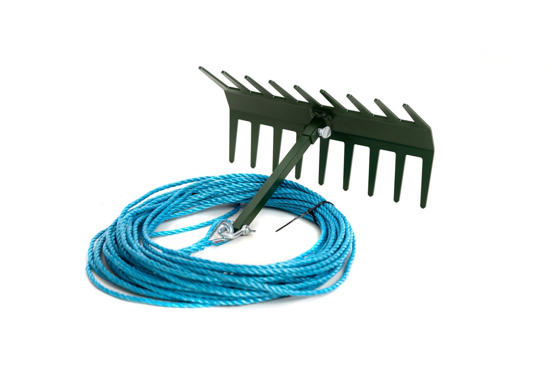 JAKE'S RAKES 12 Pond Weed Rake Double Sided With - Etsy