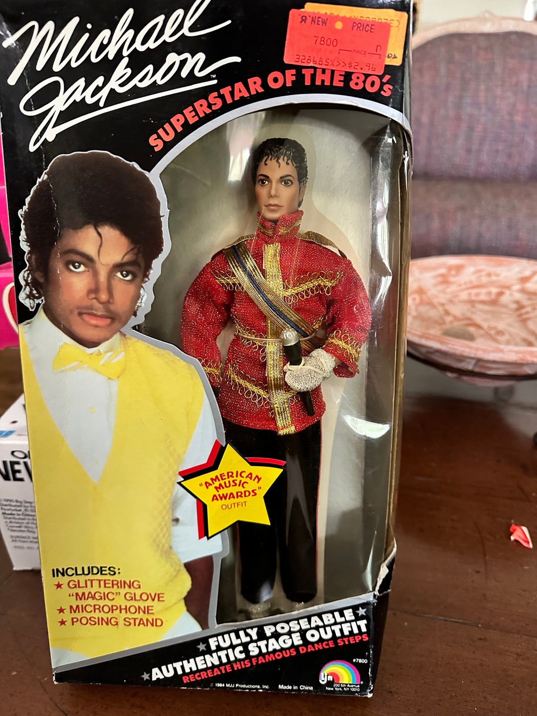 1984 Michael Jackson Doll - RARE Collectible. American Music Awards ...