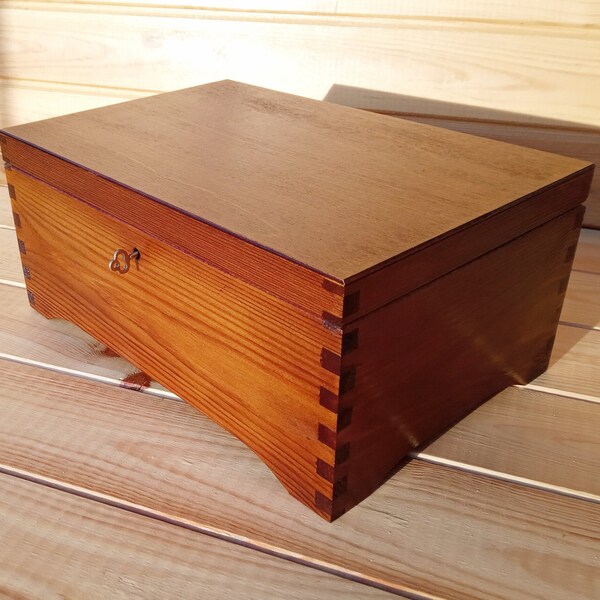 Big Wooden Box - Etsy