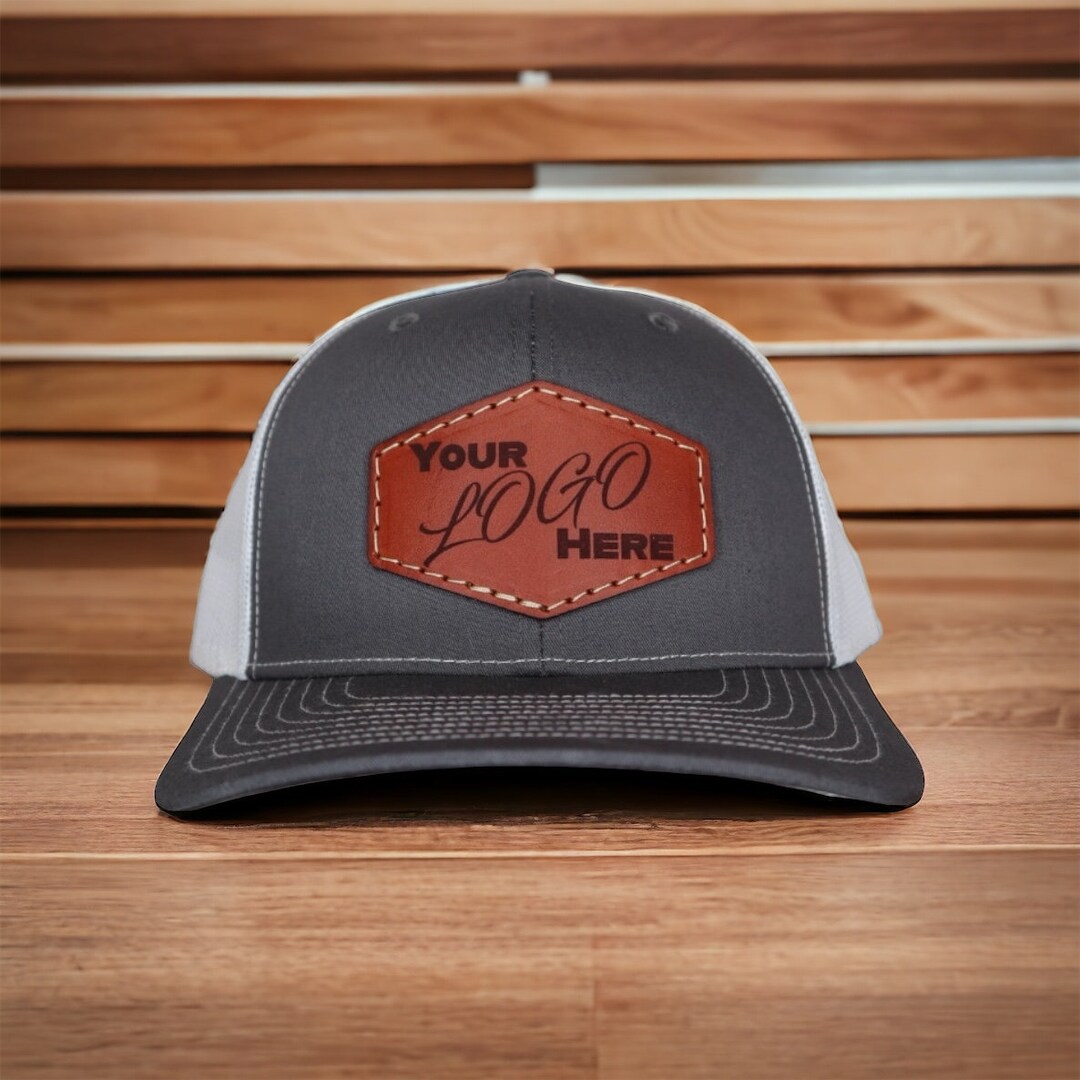 Custom Leather Patch Hat Leather Patch Hat Custom Dad Hat Custom Fitted ...
