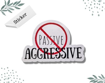 Passive Sticker - Etsy