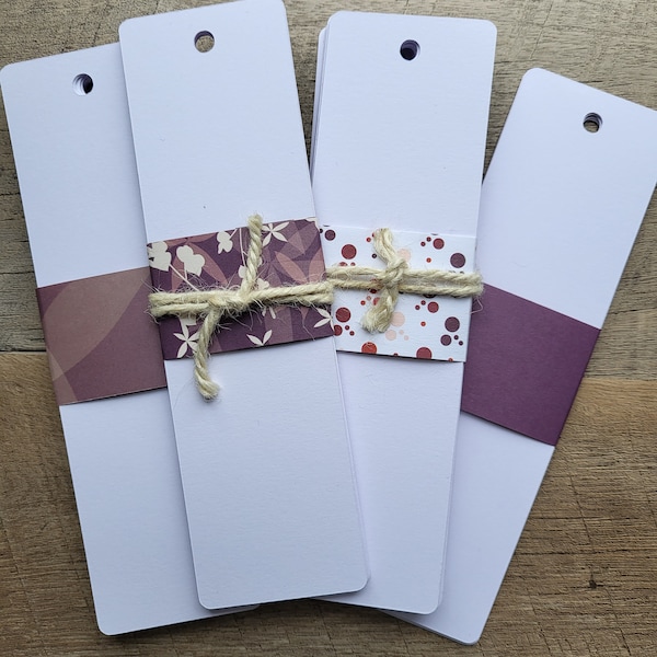 Blank Bookmarks - Etsy