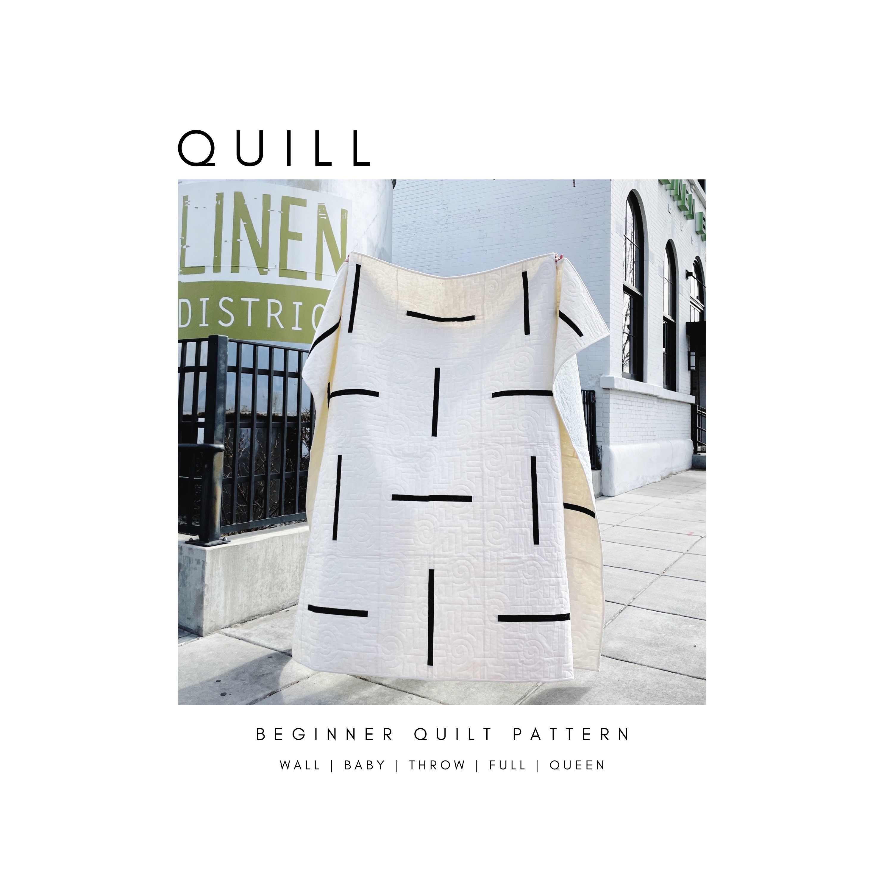 Quill Modern Quilt Pattern, Sewing Pattern - Etsy