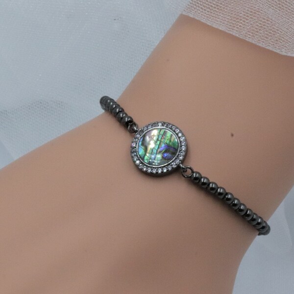 Abalone Shell Charm - Etsy