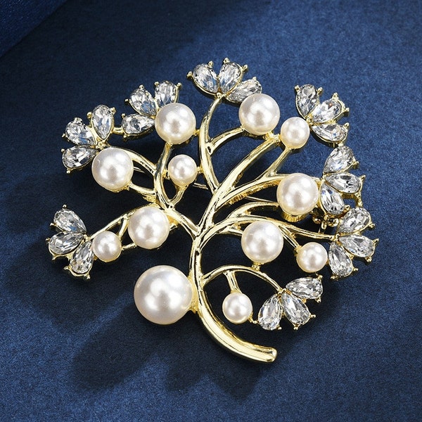 Tree of Life Brooch - Etsy