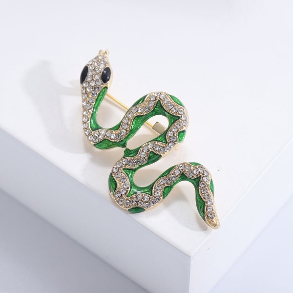 Snake Brooch - Etsy
