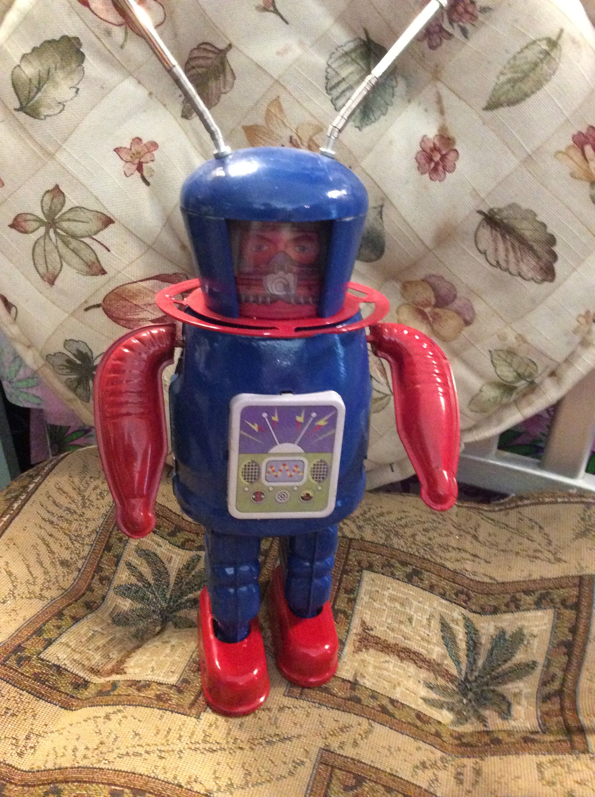 Space Explorer Robot Tin Toy | Etsy