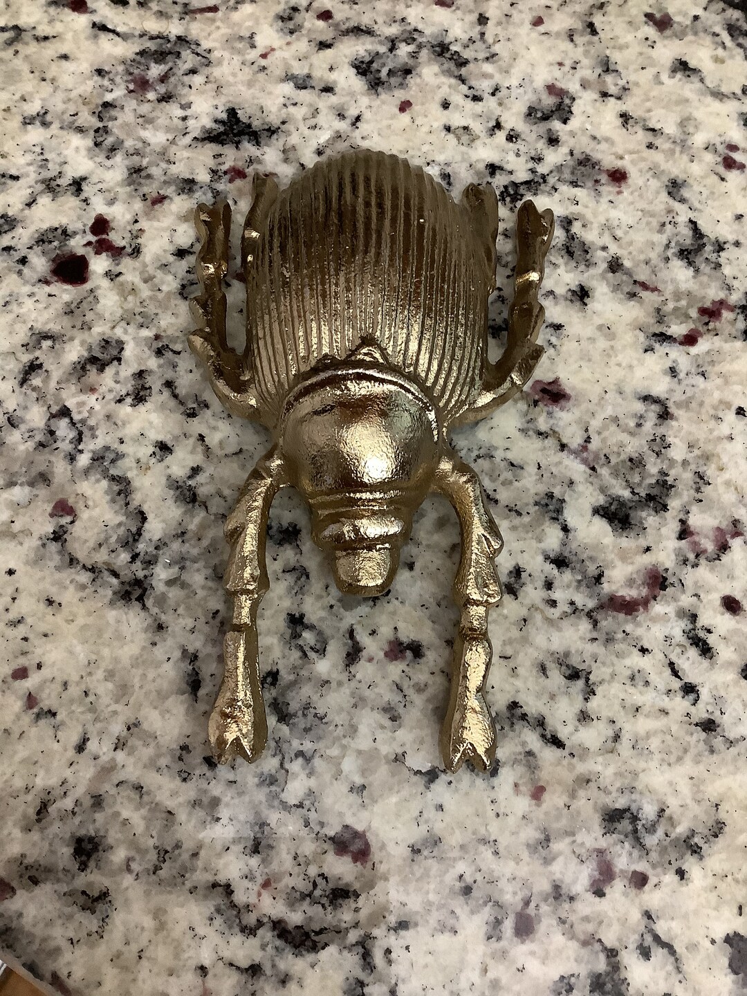 Gold Metal Scarab - Etsy