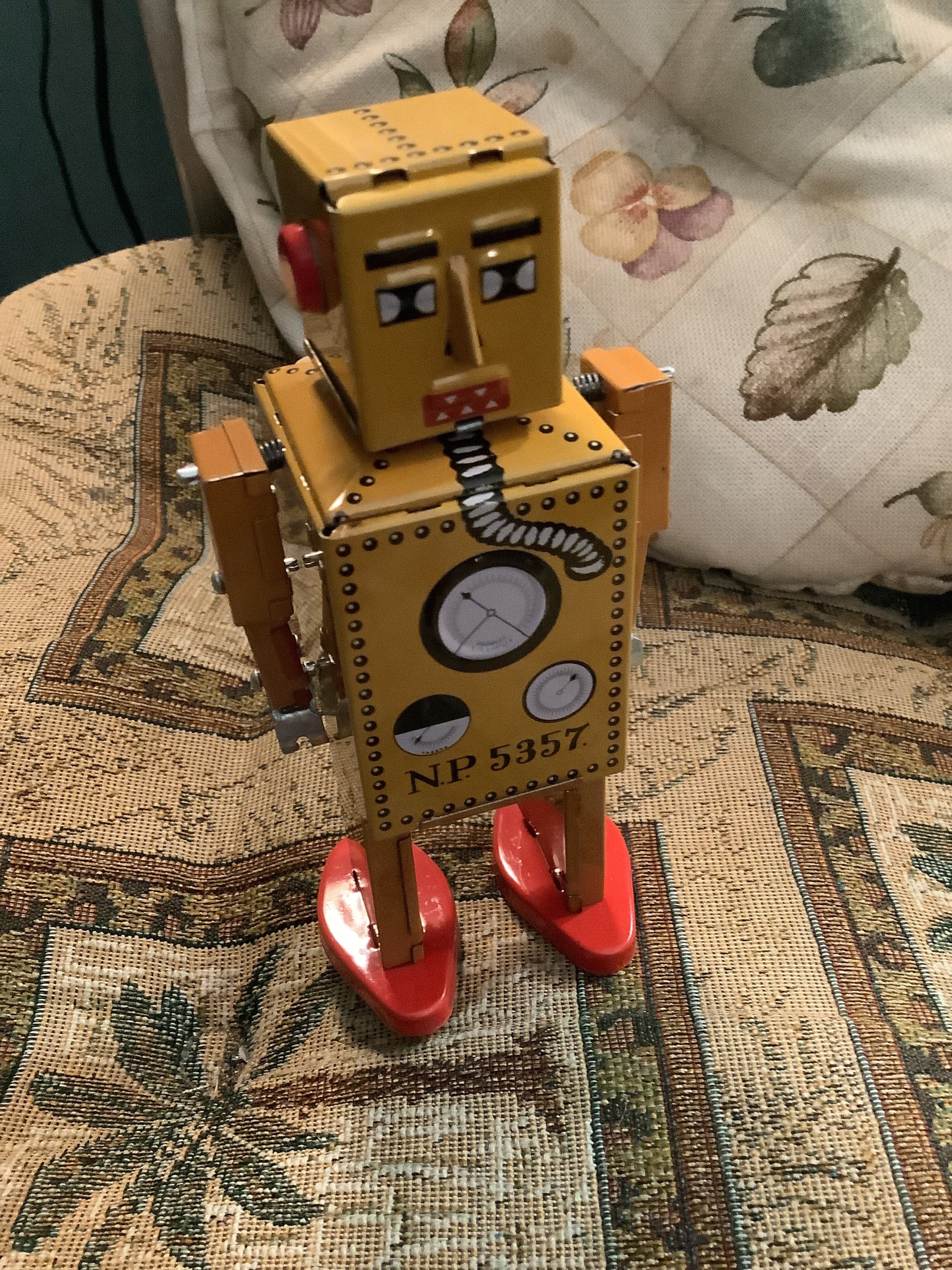 Robot Tin Wind up Toy - Etsy