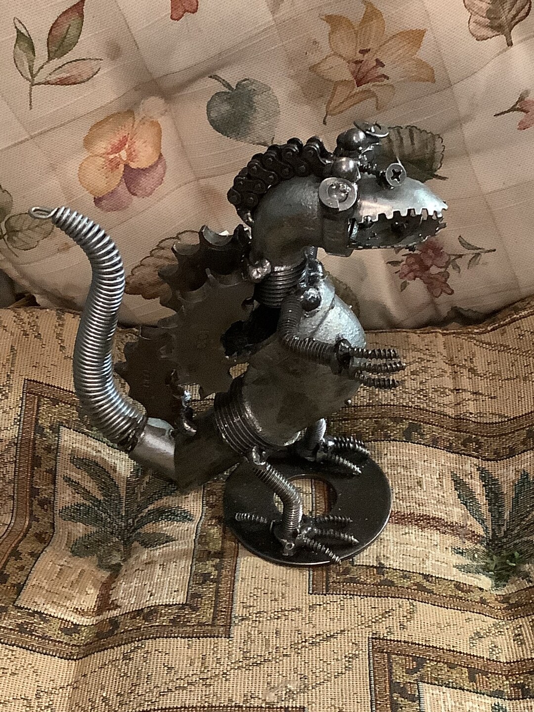Metal Dinosaur - Etsy