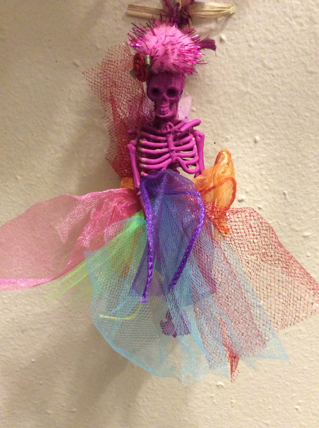 Mini Neon Rainbow Skeleton - Etsy