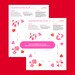 Valentine Fortune Teller | Printable Digital Download | DIY Valentine's ...