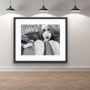 Bearded Collie, Bearded Collie Print, Bearded Collie Merchandise, Dog ...