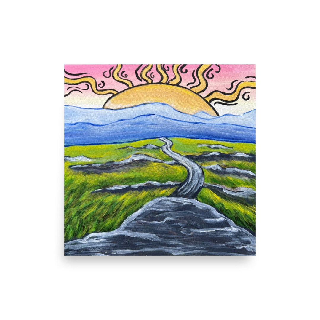 The Journey, Life Journey, Positive Thinking, Sun Print, Landscape ...