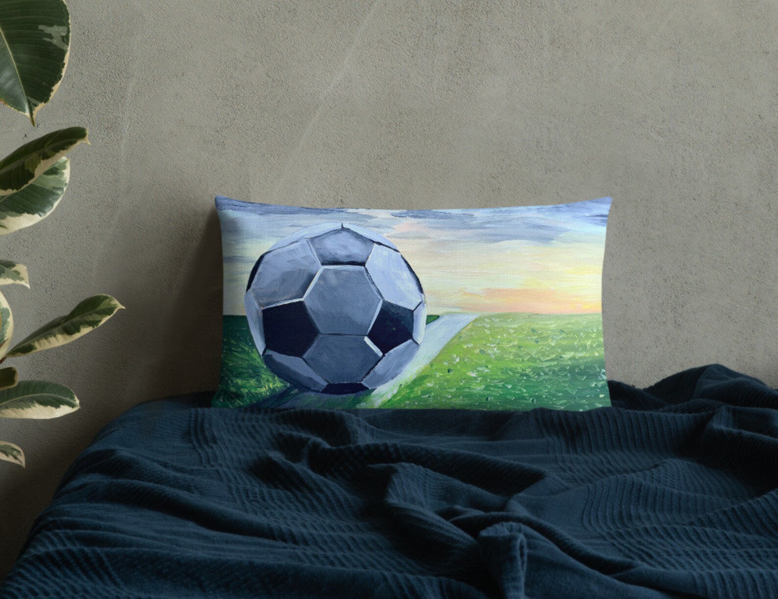 Soccer Pillow, Soccer Art, Soccer Decor, Soccer Decorations, Sports ...