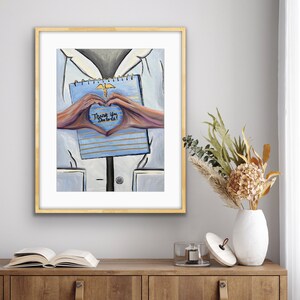 Doctor Love, Doctor Print, Thank You Doctor - Etsy