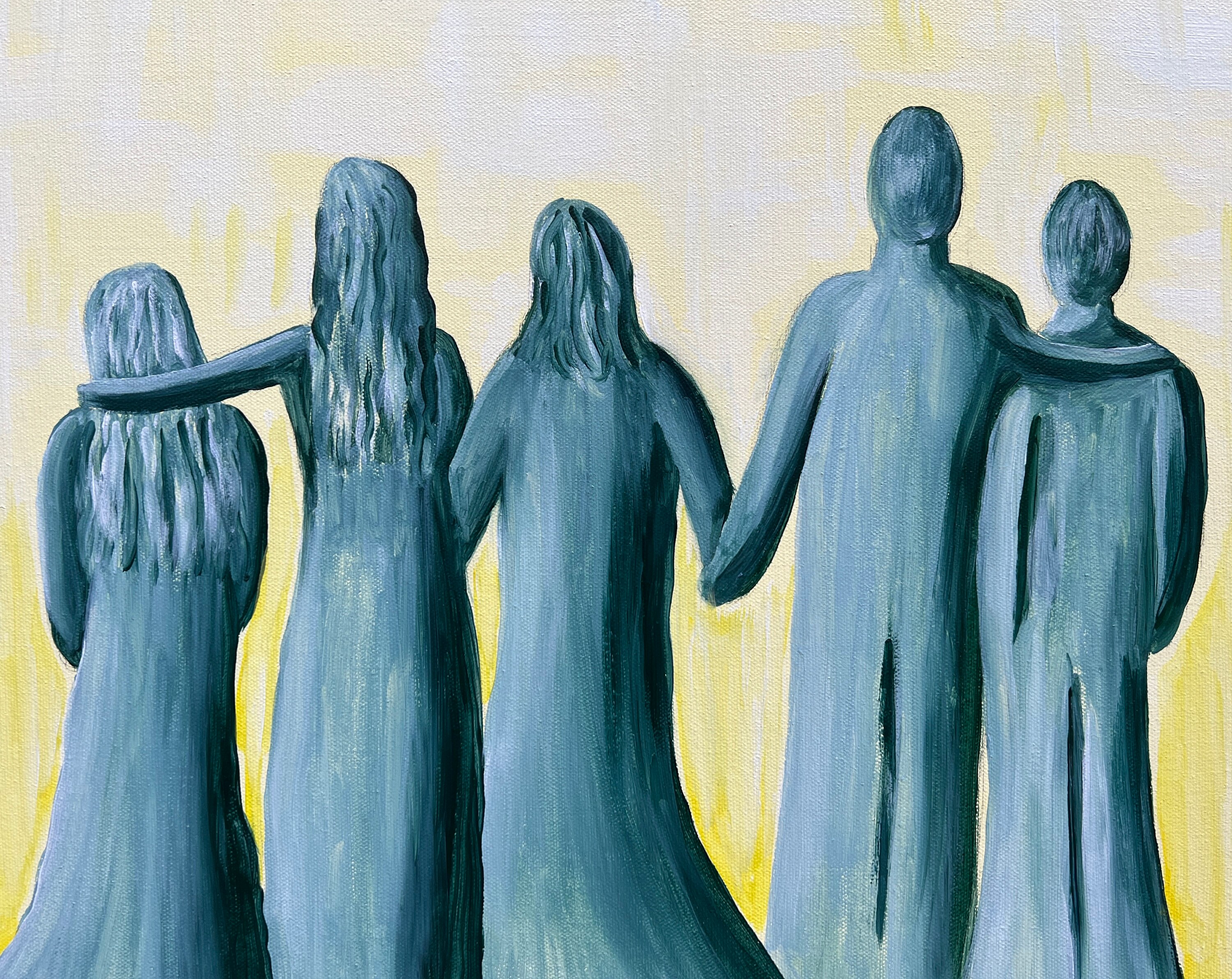 Family Portrait, Family Portrait Painting, Family Painting, Family Art ...