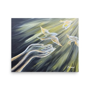 Letting Go, Let Go, Bird Print, Graduation, Death, Bird Art, Hand Art ...