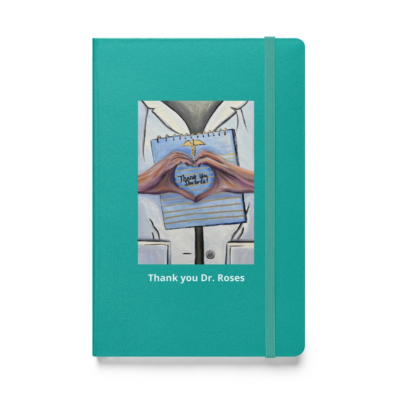 Thank You Doctors Hardcover Bound Notebook, Personalized Gift - Etsy