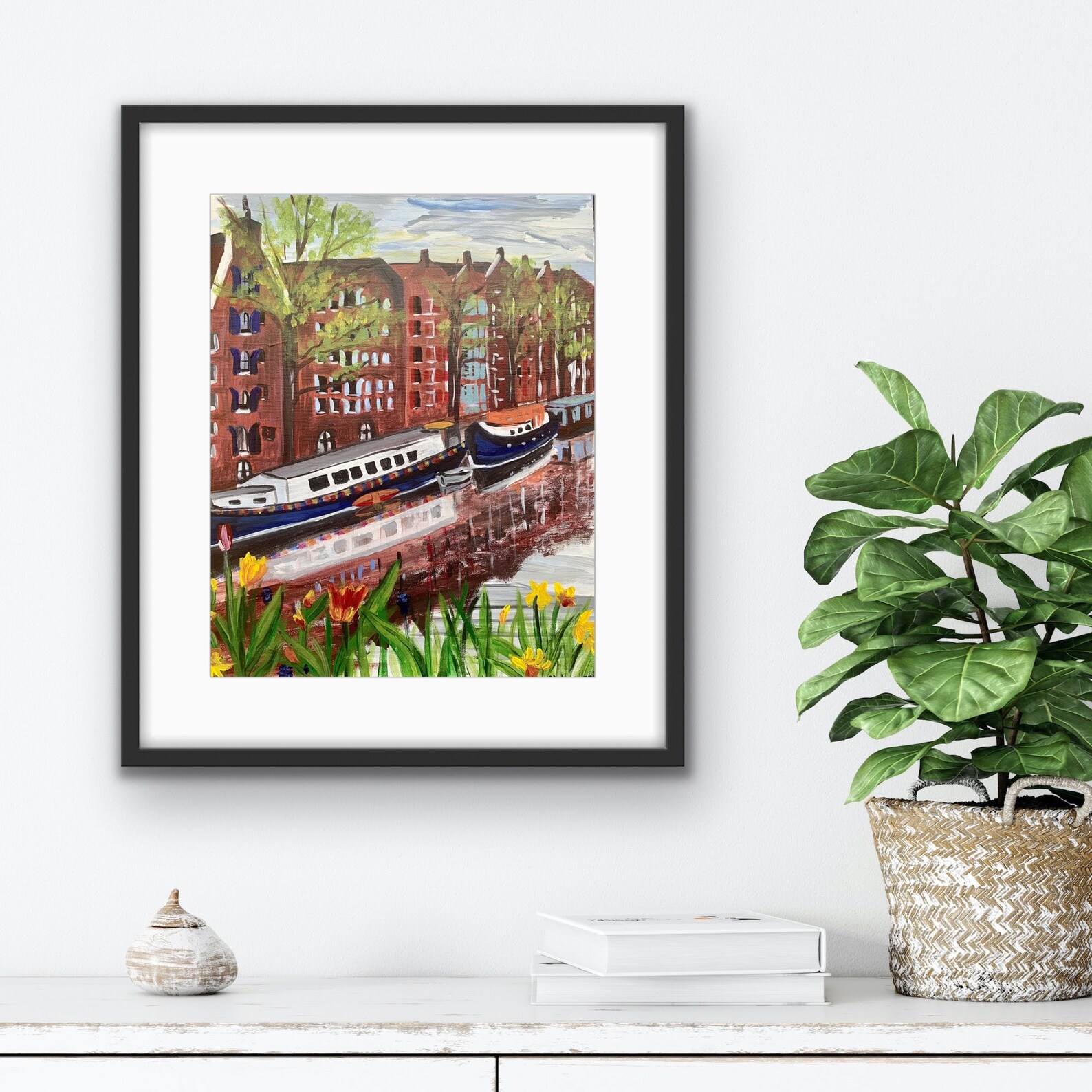 Amsterdam Print Original Art Amsterdam Art Amsterdam Art - Etsy
