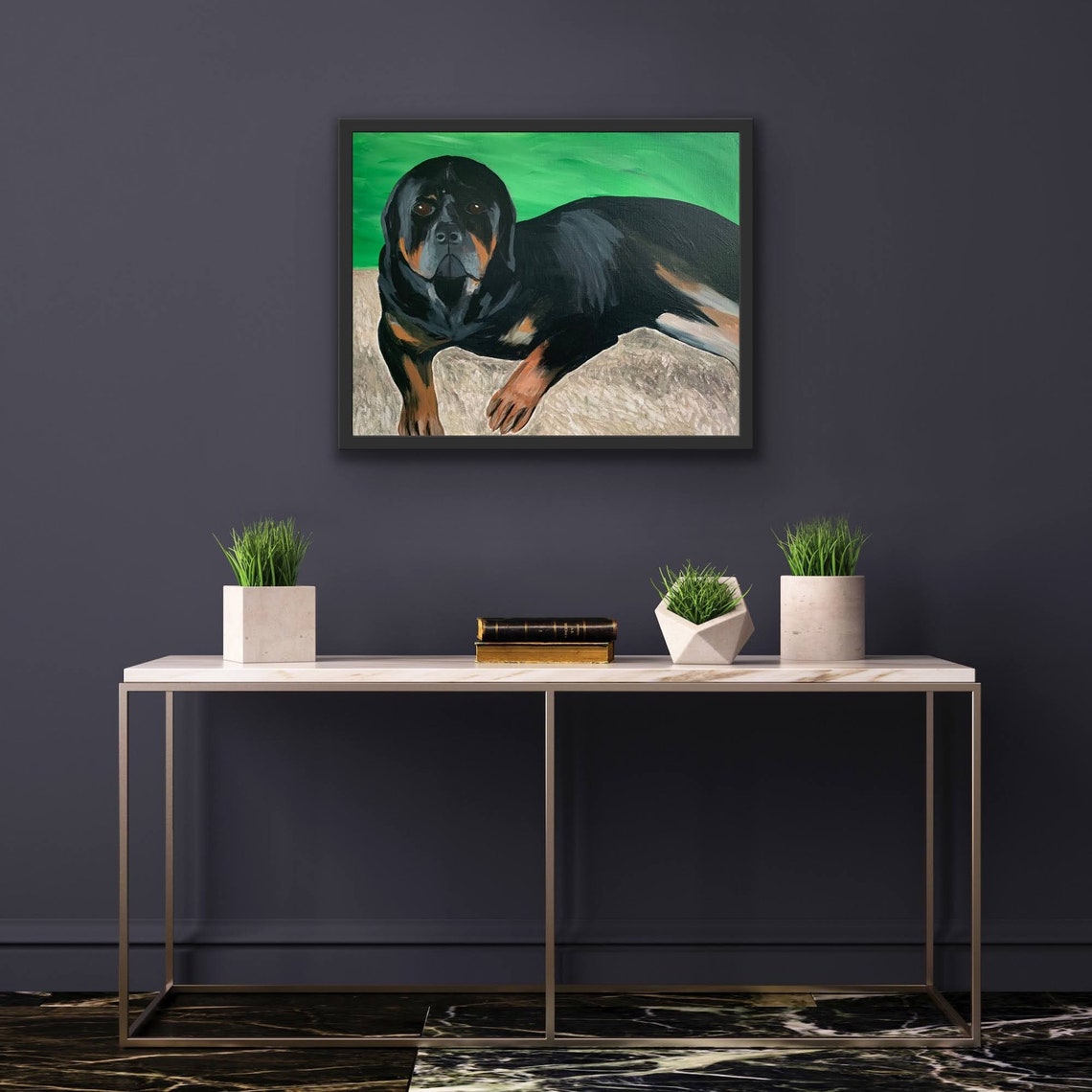 Rottweiler Print, Rottweiler Art, Rottweiler Art Print, Pet Print, Dog ...