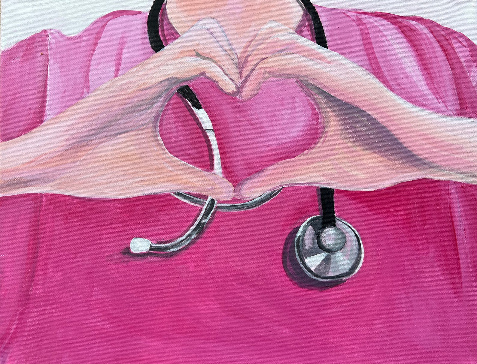 Nurse Painting, Nurse Art, Nurse Are Essential, Nurse Hero, Doctor ...