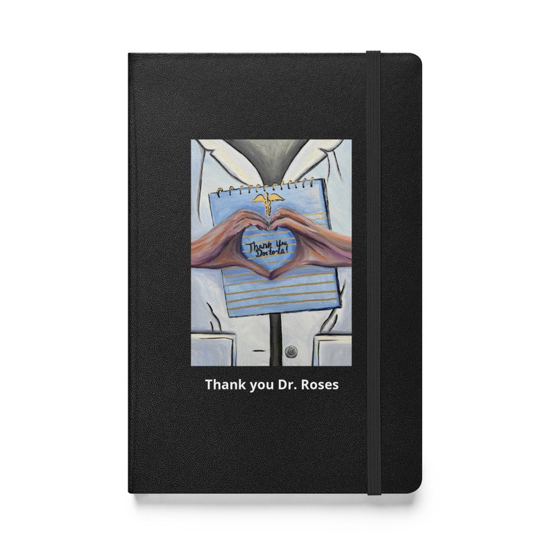 Thank You Doctors Hardcover Bound Notebook, Personalized Gift - Etsy