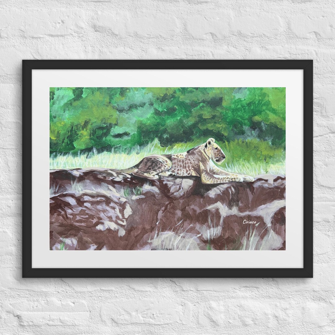Lioness Framed Print, Lioness, Lioness in Africa, Lioness Print ...