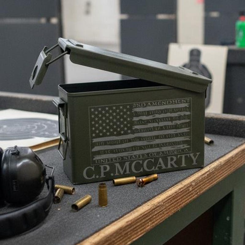 Personalized Ammo Box - Etsy