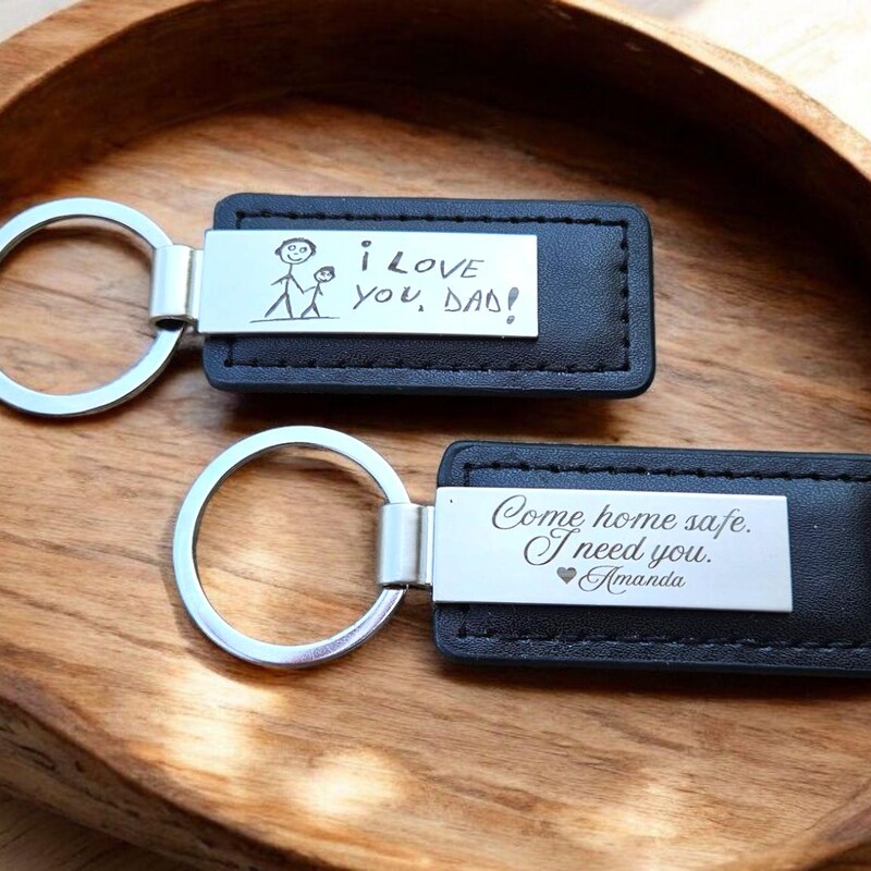 Fake Leather Key Chains - Etsy