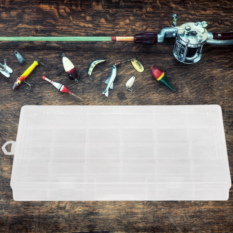 Personalized Fishing Tackle Box - Customizable Organizer for Lures and ...
