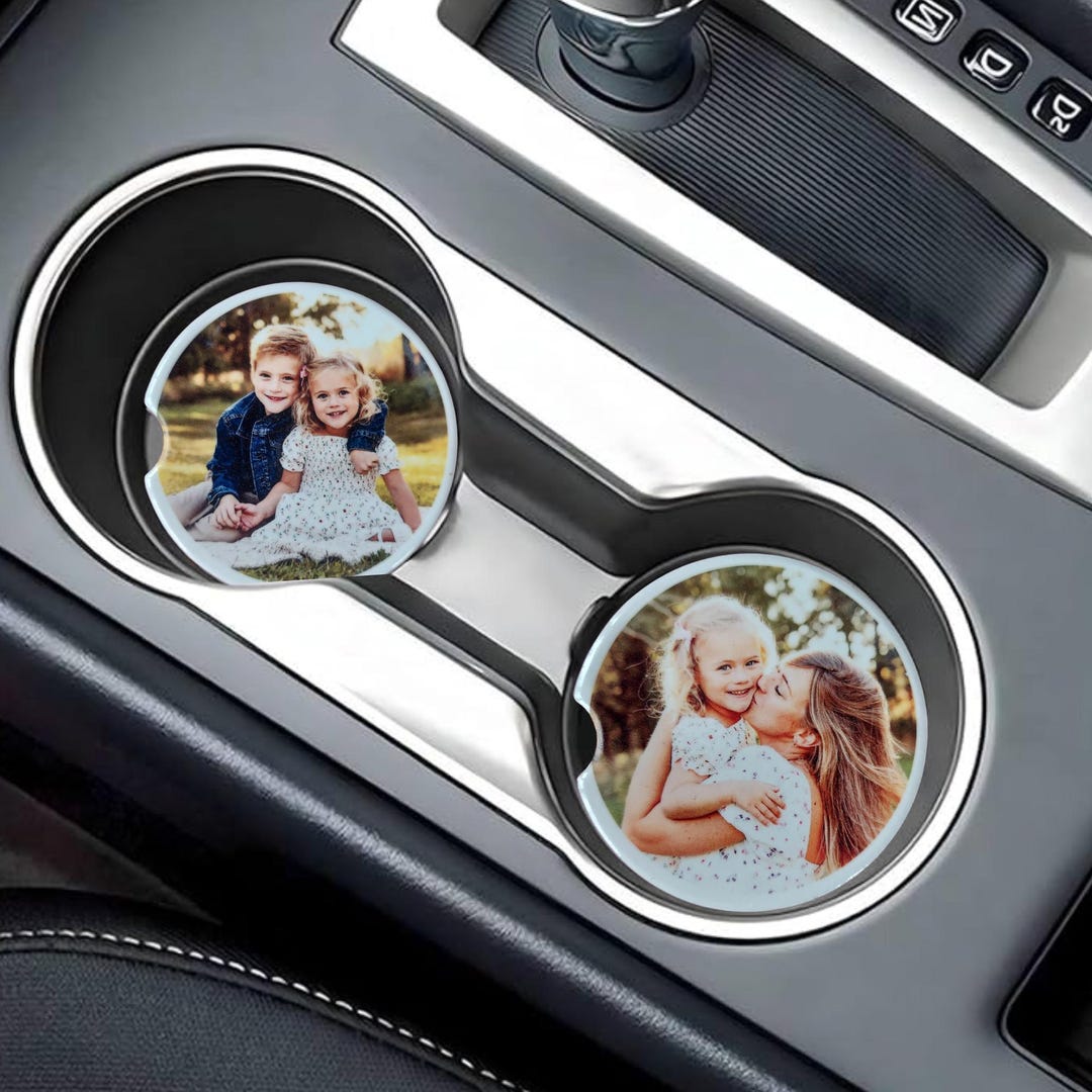 Custom Car Coasters, Personalized Car Coasters, Set of 2, Photo Car ...