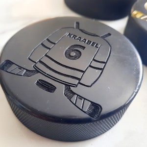 Personalized Hockey Pucks, Coach Gifts, Hockey Pucks, Engraved Hockey ...