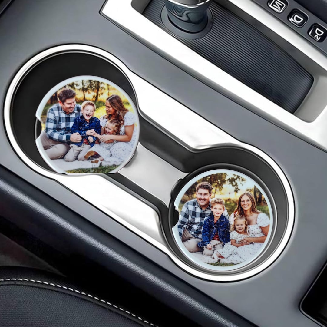 Custom Car Coasters, Personalized Car Coasters, Set of 2, Photo Car ...