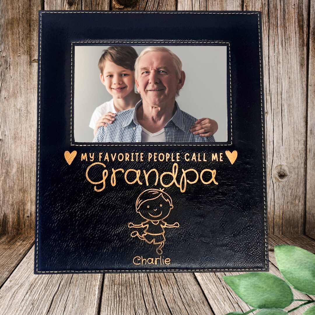 The BEST Grandma Gift, Personalized Picture Frame, Gift for Abuela ...