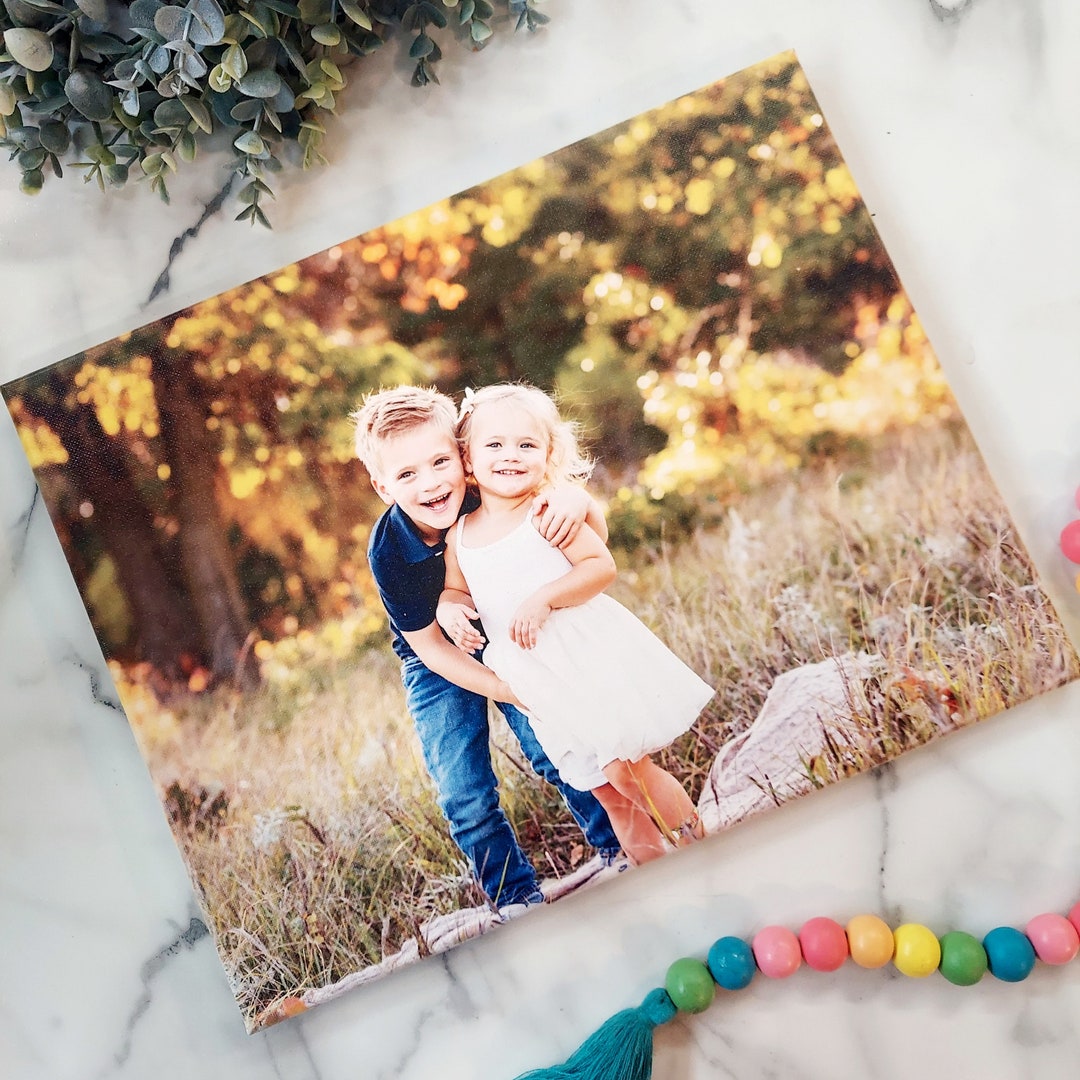 Canvas Print With Your Photo, Personalized Pictures Gifts, Home Decor ...