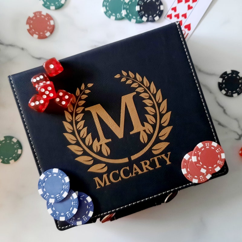 Personalized Poker Set - Etsy