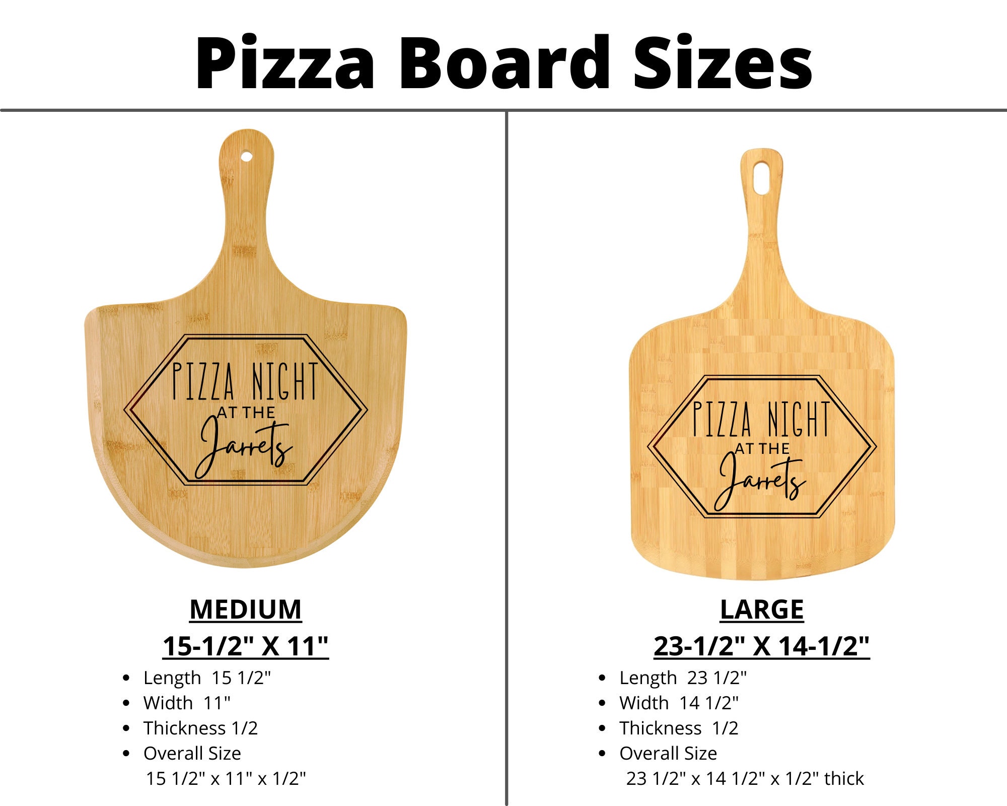 Personalized Pizza Peel Engraved Pizza Paddle Custom Pizza - Etsy